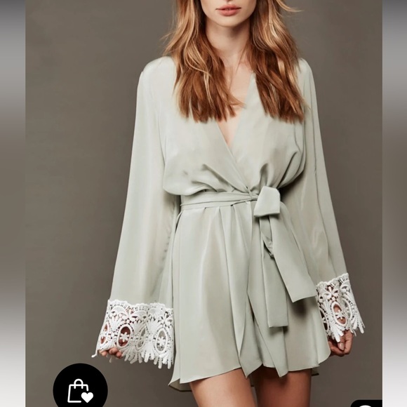 Stone Cold Fox | Intimates & Sleepwear | Stone Cold Fox Stone Robe ...